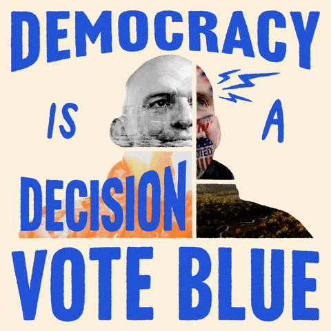 Voting Blue GIFs - Find & Share on GIPHY