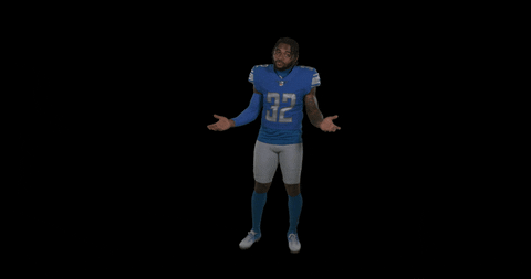Football Shrug GIF by Detroit Lions - Find & Share on GIPHY