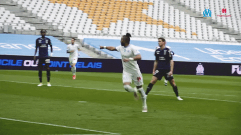 Dimitri Payet Celebration GIF by Olympique de Marseille - Find & Share ...
