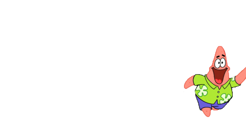 Happy Patrick Star Sticker by SpongeBob SquarePants for iOS & Android ...