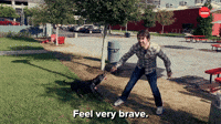 Brave-dog GIFs - Get the best GIF on GIPHY
