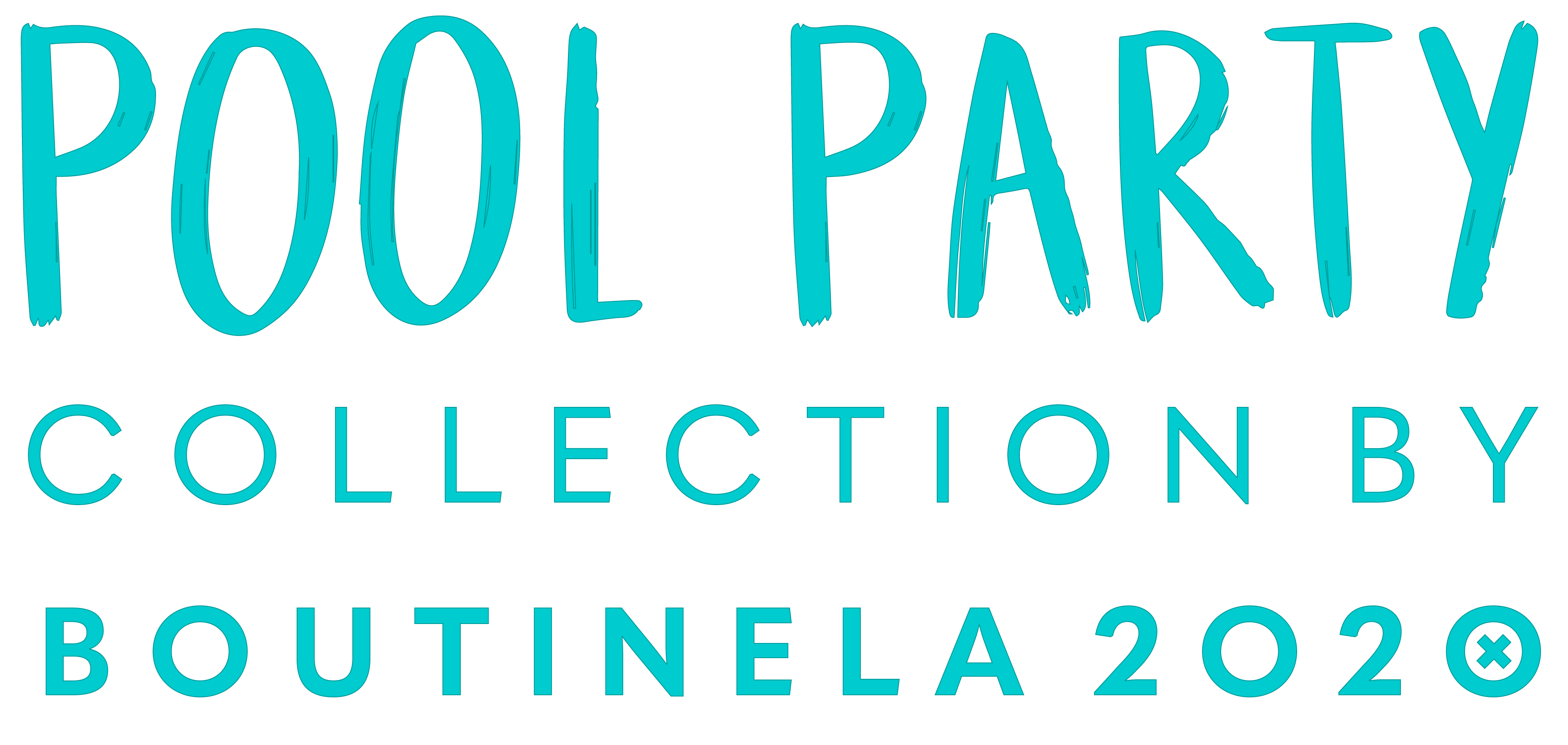 Pool Party Sticker by BoutineLA for iOS & Android | GIPHY