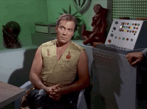 Star Trek Kirk Gif