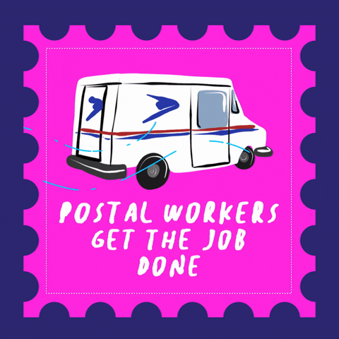 Post Office Letter GIF by INTO ACTION - Find & Share on GIPHY