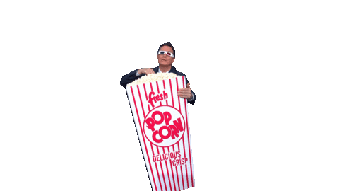 Stephen Colbert Animated Popcorn Gif