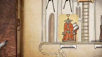 Medieval manuscripts animated gifs - sekaivy