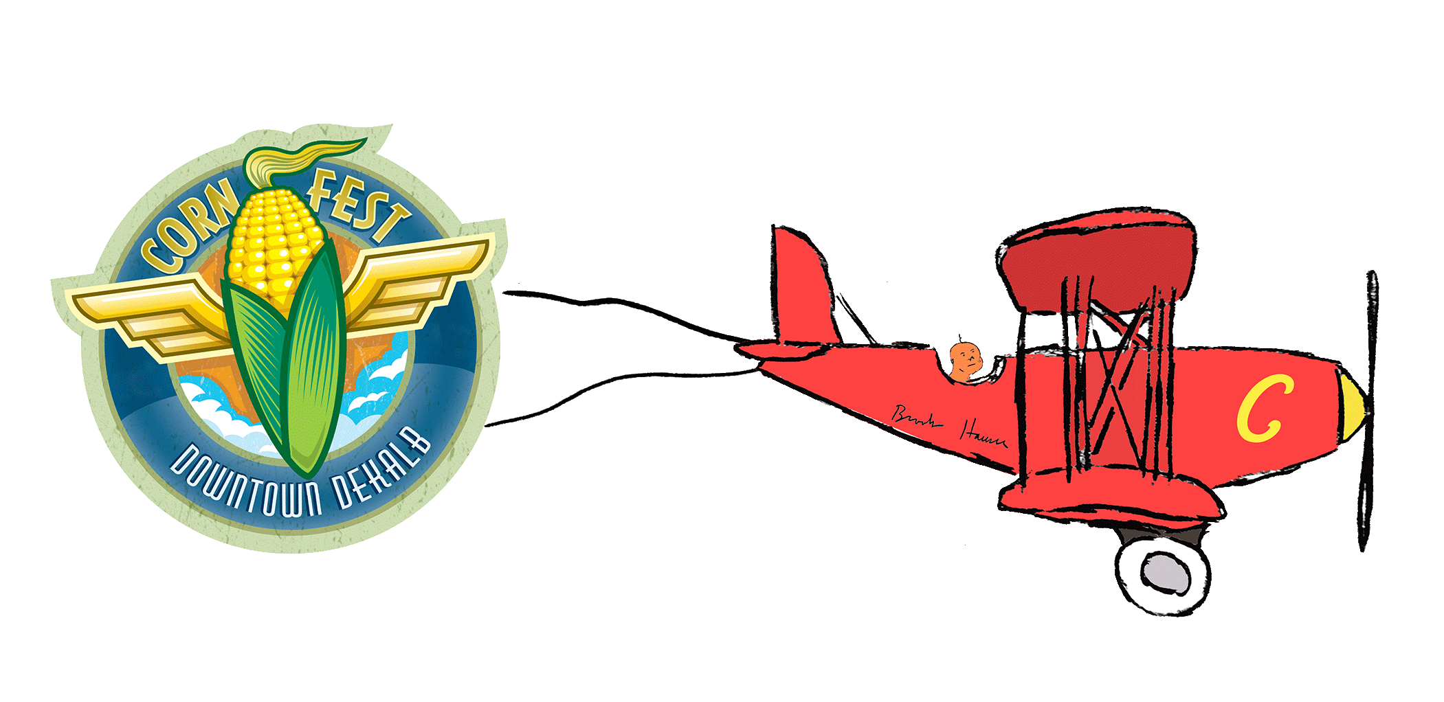 Dekalb Brookshauser Sticker by Corn Fest for iOS & Android | GIPHY