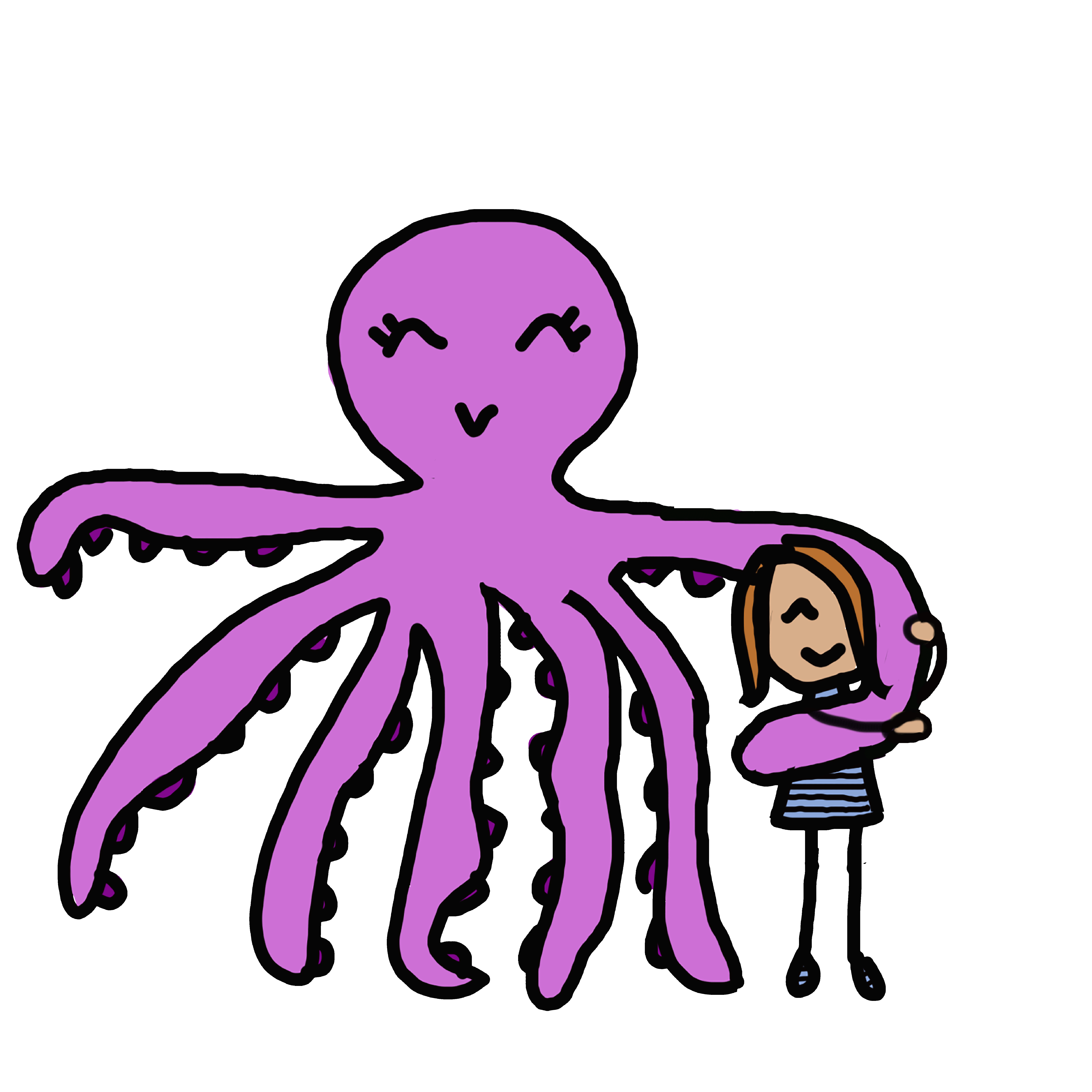 Octopus Sticker by sistersandthecity for iOS & Android | GIPHY