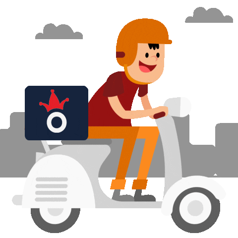 Delivery Man Sticker by Maniaro.tn for iOS & Android | GIPHY