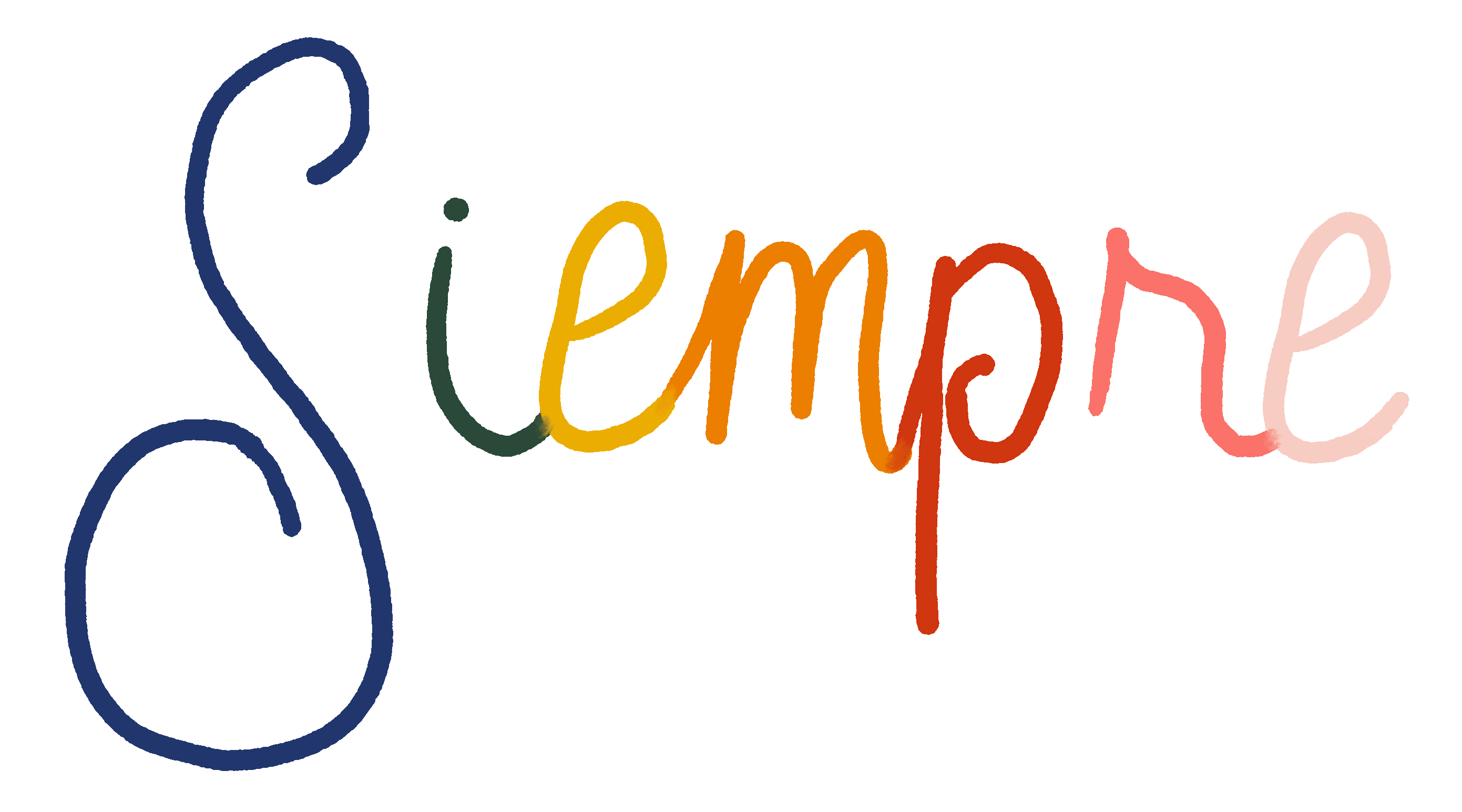 Siempre Sticker by Andrea Tredinick for iOS & Android | GIPHY