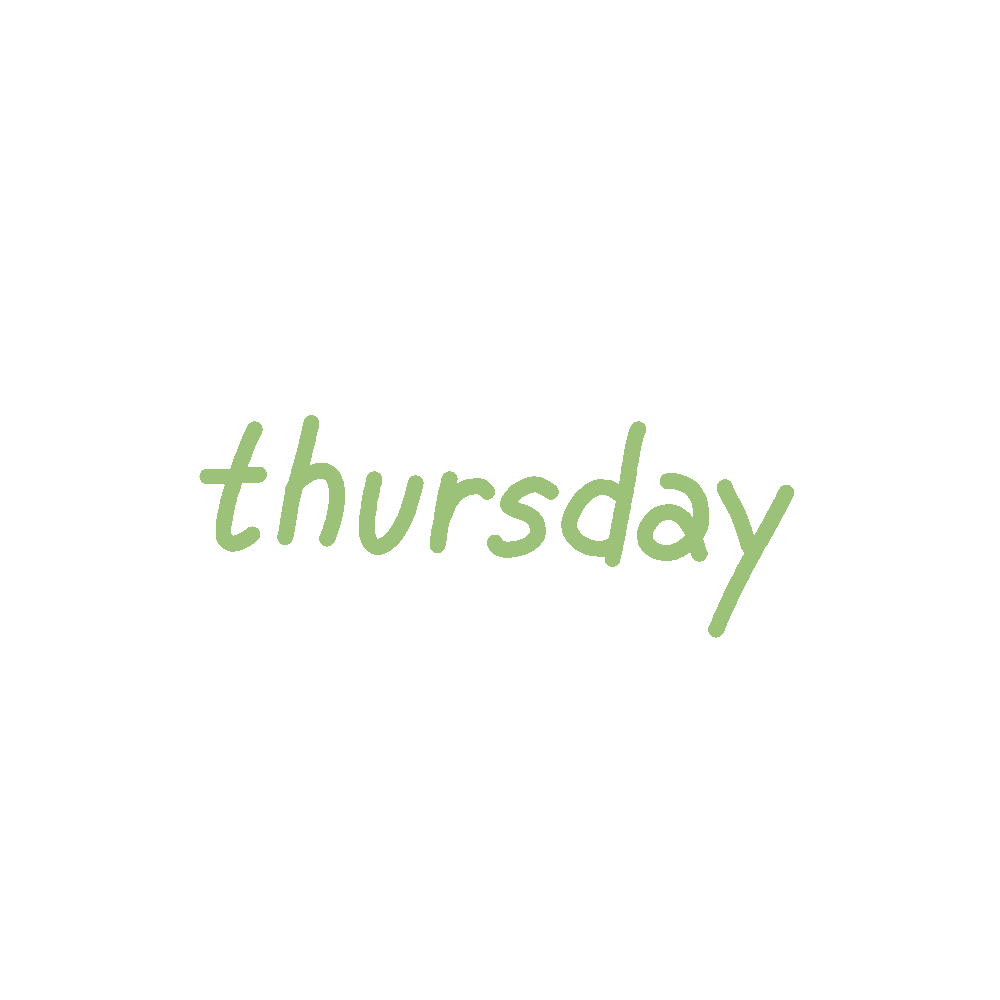 Thursday Sticker by chxrrypie for iOS & Android | GIPHY