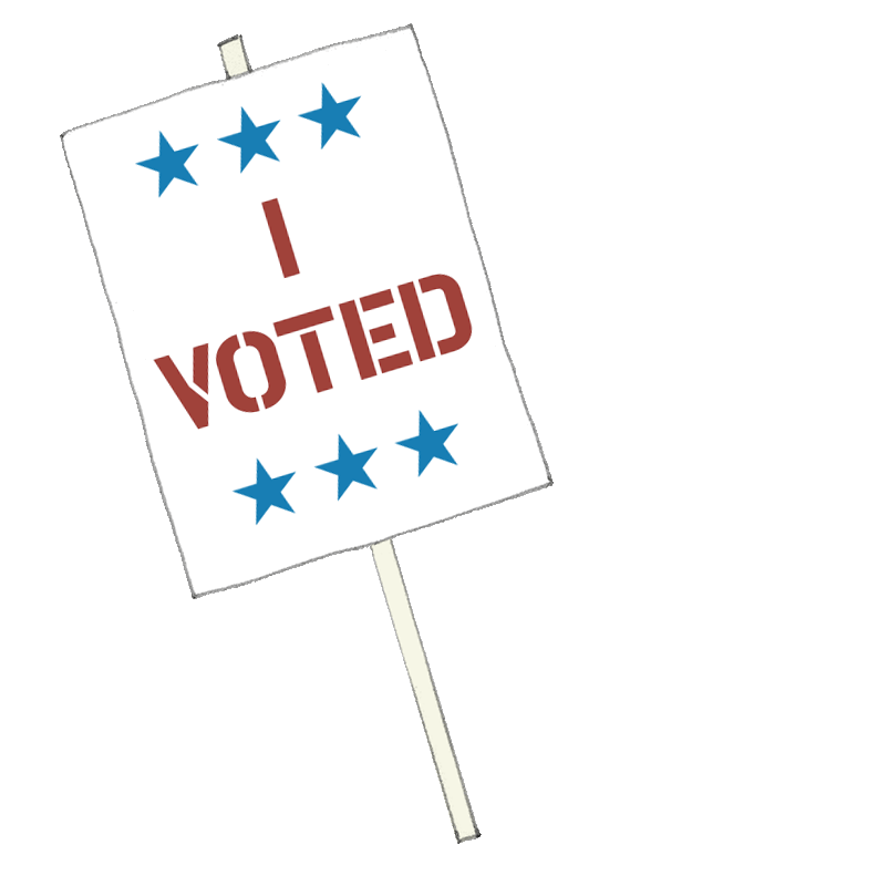 Vote Voting Sticker by Abrams Kids for iOS & Android | GIPHY