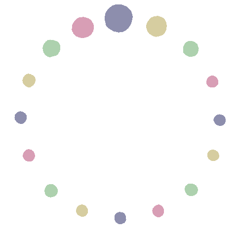 Polka Dot Frame Sticker for iOS & Android | GIPHY