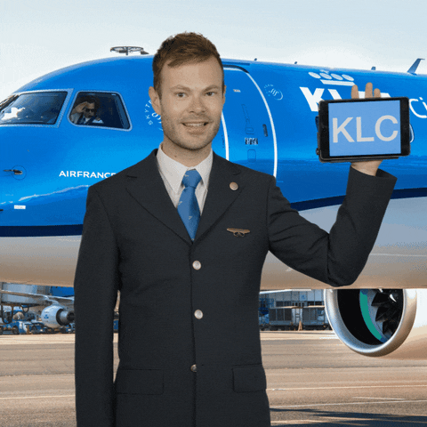 Cabin Crew Travel GIF by KLM - Find & Share on GIPHY