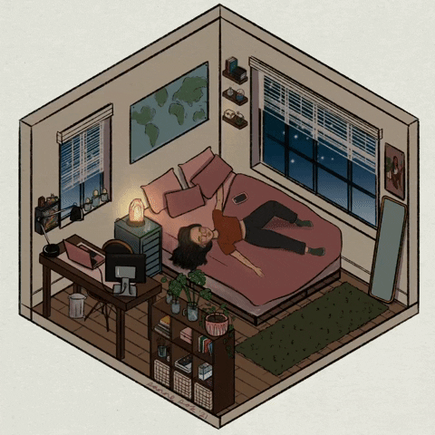 Animation Sleeping GIF by sanne - Find & Share on GIPHY