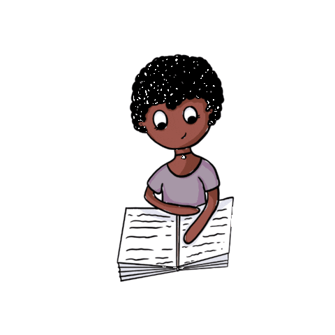 Reading Book Animated Gif