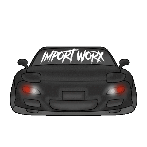 Import Car Stickers