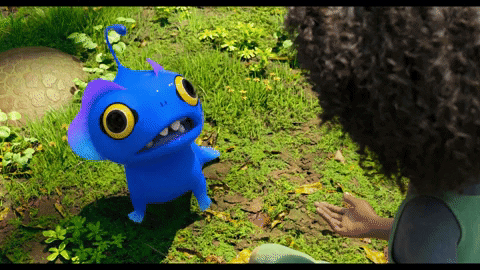 Looking Animated Gif