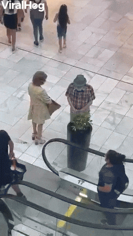 Woman Falling Down Gif