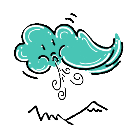 Cloud Wind Sticker for iOS & Android | GIPHY