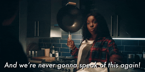 Never Speak Of This Again GIFs - Get the best GIF on GIPHY