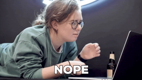 Nope Computer Gif