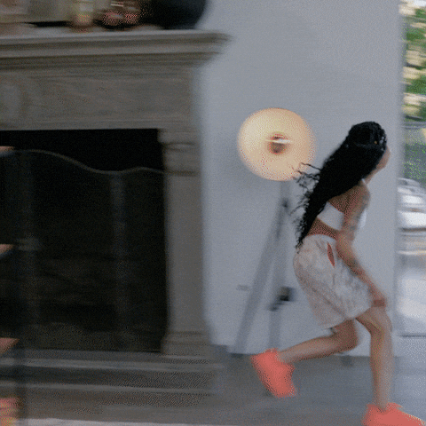 People Running Scared Gif