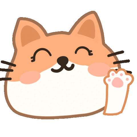 Happy Cat Sticker by Demic for iOS & Android | GIPHY