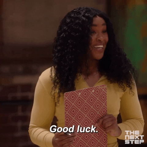 Season 8 Good Luck GIF by THE NEXT STEP - Find & Share on GIPHY