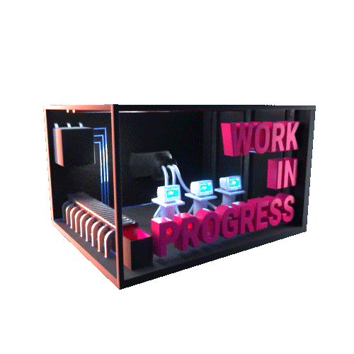 Work In Progress Computer Sticker by StudioRewind for iOS & Android | GIPHY