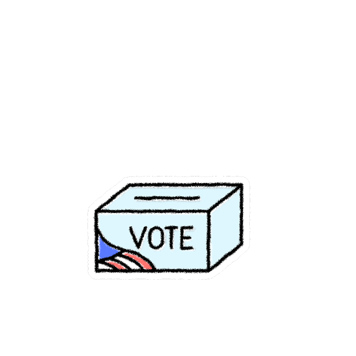 Voting Voter Registration Sticker by NowThis for iOS & Android | GIPHY