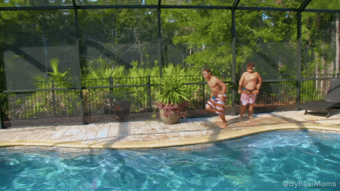 Jumping Into Pool GIFs - Get the best GIF on GIPHY