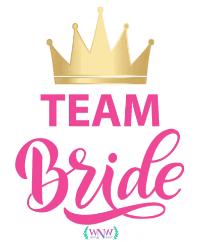 Wedding Bride GIF by Wish N Wed - Find & Share on GIPHY