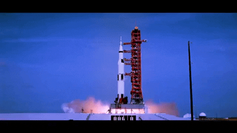Space Shuttle Launch Animated Gif