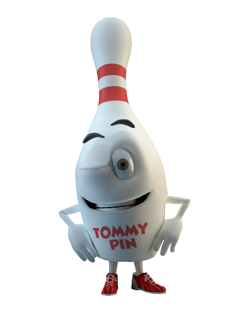 Bowling Tommy Pin Sticker by Boliches AMF for iOS & Android | GIPHY