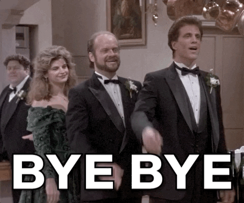 Ted Danson Goodbye GIF by CBS All Access - Find & Share on GIPHY