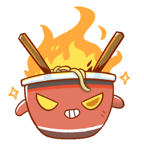 Angry Food Sticker by yudoart for iOS & Android | GIPHY