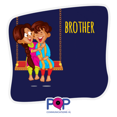 Love You Bro Sticker by Pop Communications for iOS & Android | GIPHY