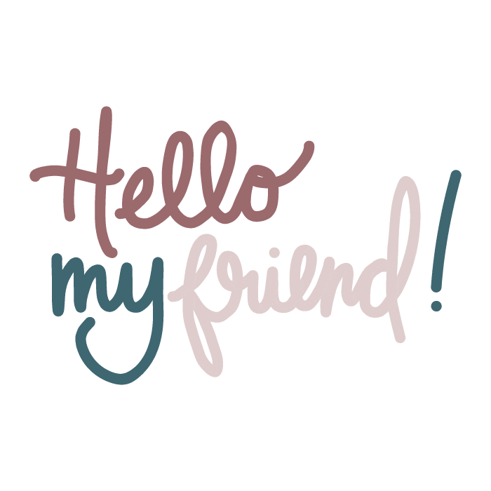 Friend Hello Sticker by Tianna for iOS & Android | GIPHY