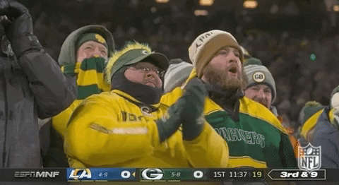 Green Bay Packers Football GIF by NFL - Find & Share on GIPHY