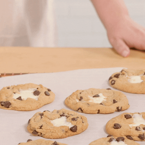 Hungry Chocolate Chip Cookies GIF by Cinnabon - Find & Share on GIPHY