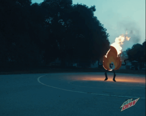 On Fire GIF by Mountain Dew - Find & Share on GIPHY