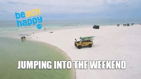 Jump Into The Weekend GIFs - Find & Share on GIPHY