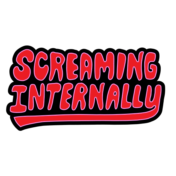 Screaming Sticker by Bananna Bones for iOS & Android | GIPHY