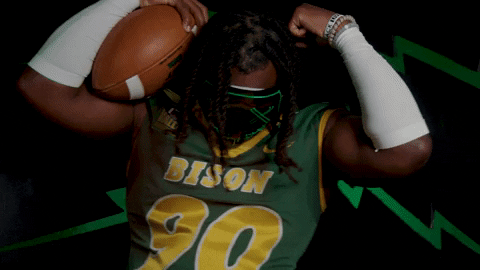 Bison Pierce GIF by NDSU Athletics - Find & Share on GIPHY