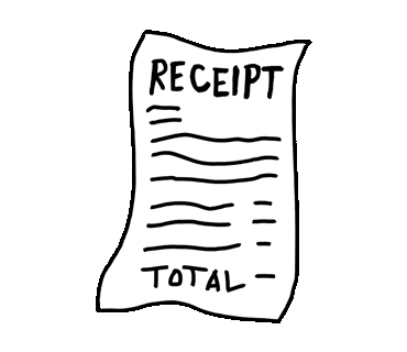 Receipt Sticker by Sabrina Carpenter for iOS & Android | GIPHY