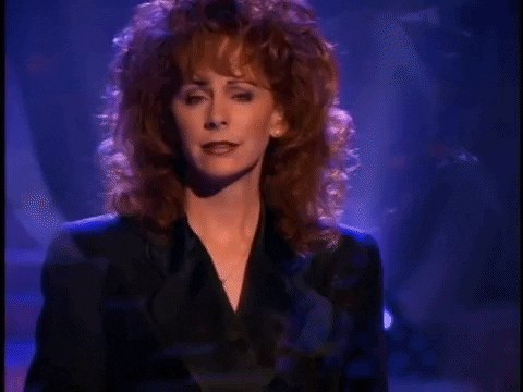 Confused Big Hair GIF by Reba McEntire - Find & Share on GIPHY
