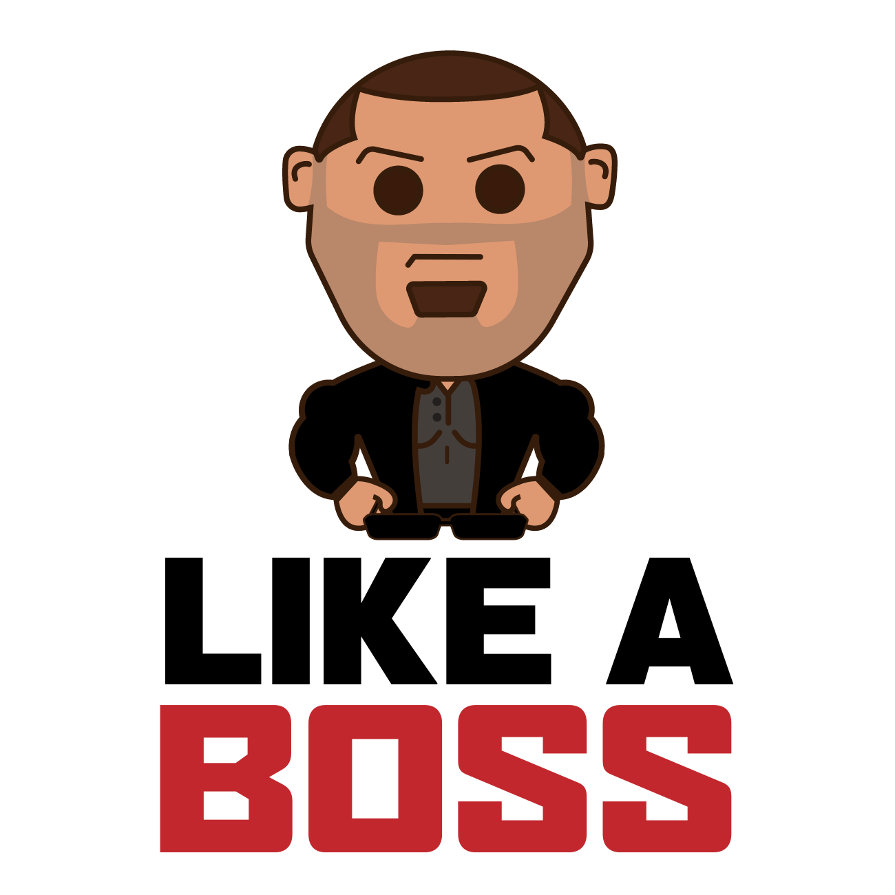 Awesome Like A Boss Sticker by My Spy for iOS & Android | GIPHY