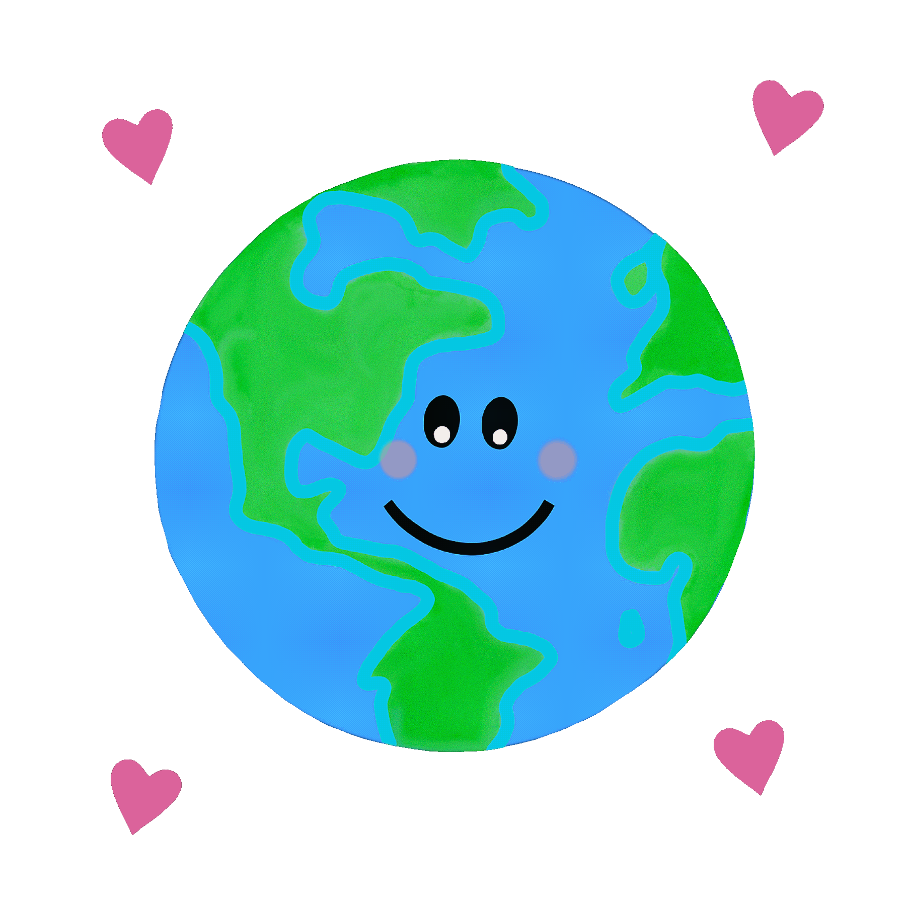 Earth Sustainability Sticker by Design Jord for iOS & Android | GIPHY