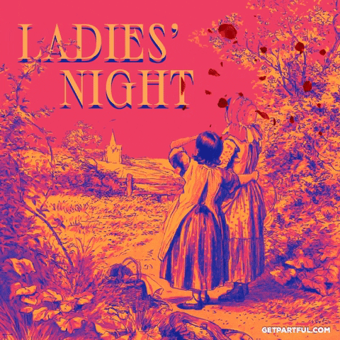 Ladies Night Party GIF by Partiful - Find & Share on GIPHY